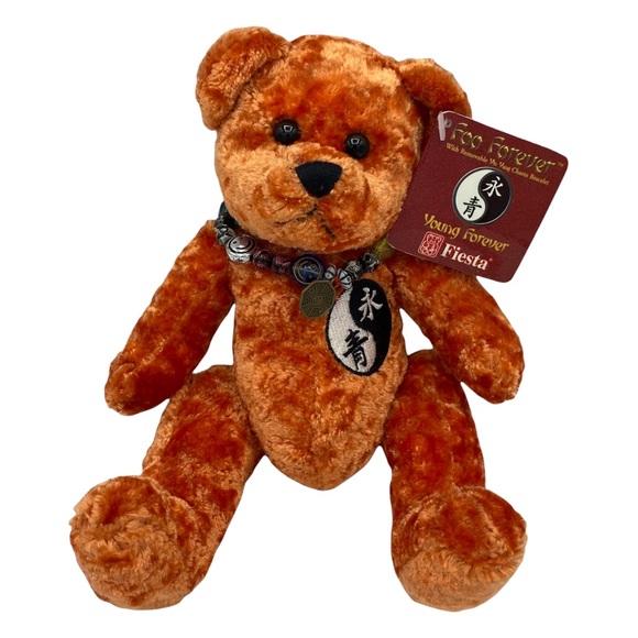 Vintage | Toys | Foo Forever Yin Yang Young Fiesta Bear With Bracelet ...